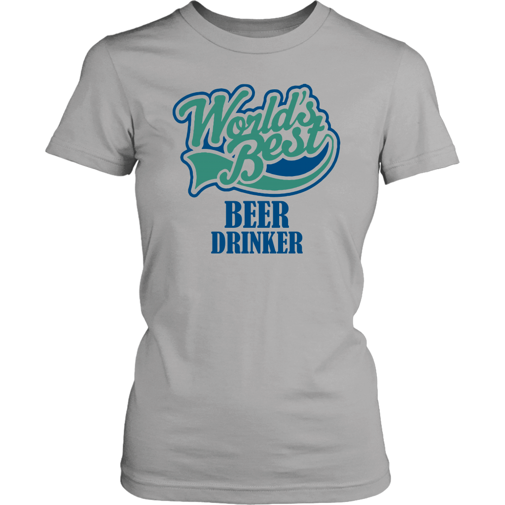 World's Best Beer Drinker Women's Shirt – Awkward T-Shirts
